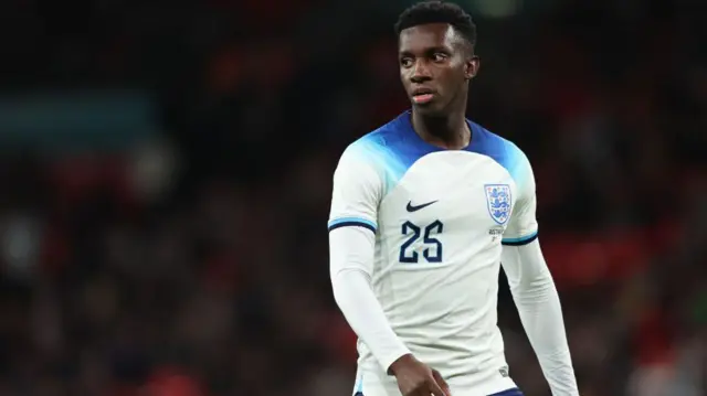 Nketiah ya buga wa Ingila wasa a karon farko - BBC News Hausa