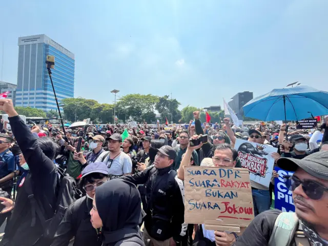 Demo hari ini: Mengapa Garuda Pancasila digunakan dalam 'peringatan darurat Indonesia' dan ...