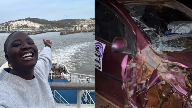 Pelumi Nubi accident pause her solo road trip from London to Lagos by ...