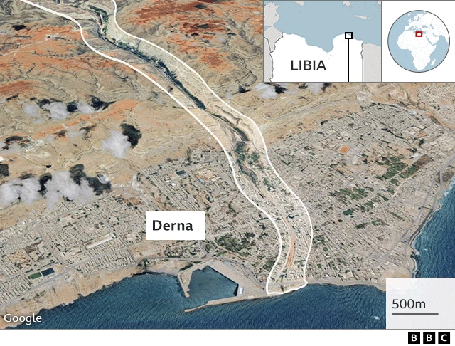 Inundaciones en Libia: 6 gráficos que muestran la destrucción provocada ...