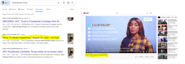 Bola Tinubu: Video wey Nigerian presidential candidate post for Twitter na old video? - BBC News ...