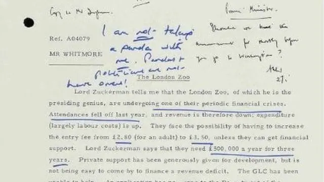 Bà Thatcher từng không cho gấu trúc 'bay cùng' - BBC News Tiếng Việt
