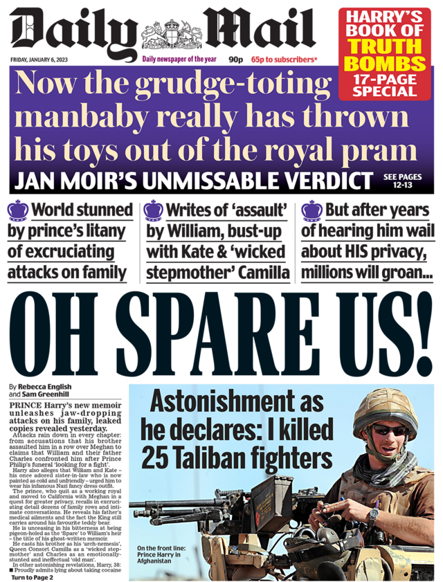 ราชวงศ์อังกฤษ : เจ้าชายแฮร์รีแฉใคร-อะไร ในหนังสือ Spare "ตัวสำรอง ...