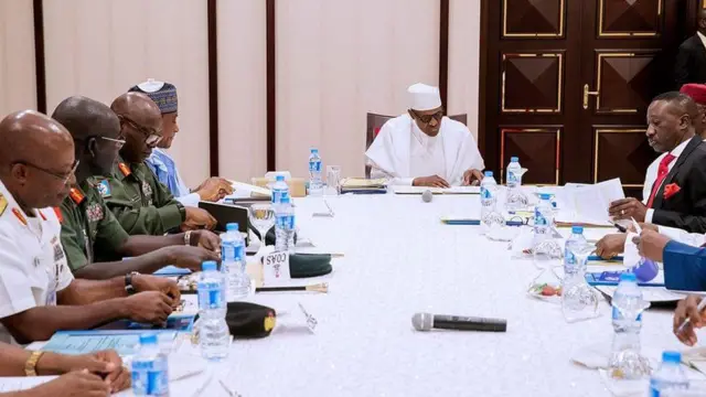 Babagana Monguno: Buhari National Security Adviser on Nigeria $1bn military equipment - BBC News ...