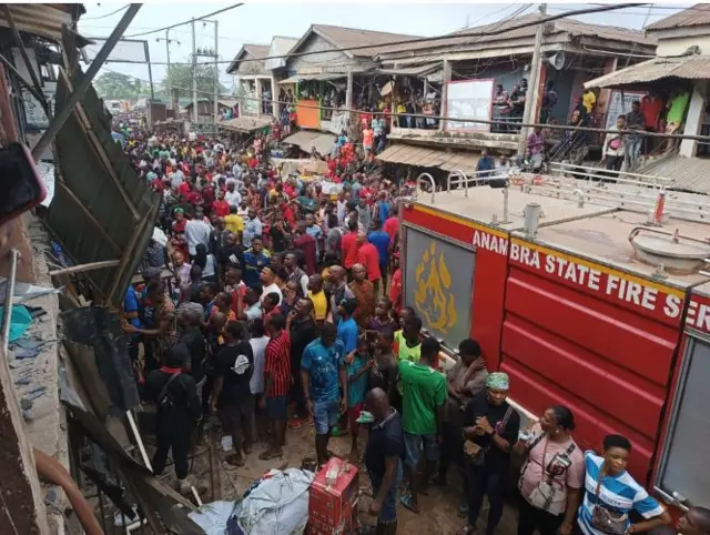 Ogbogwu Market Fire: "A ka na-achọ mmadụ abụọ achọ n’ọkụ gbara n’ahịa a ...