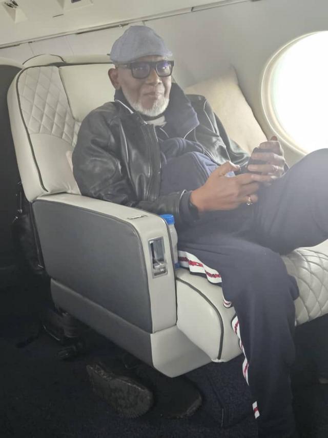 Governor Rotimi Akeredolu of Ondo State returns to Nigeria - wetin don ...