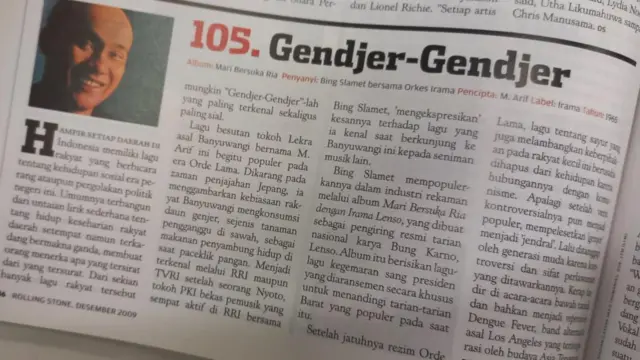 Peristiwa G30S: Lirik lagu Genjer-Genjer, arti dan kisah di baliknya ...