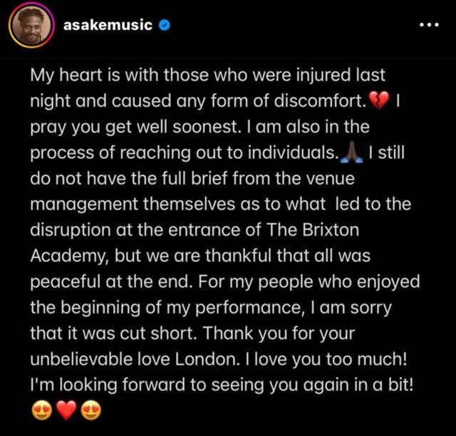 Asake concert: Silence on London street as family bury woman wey die ...