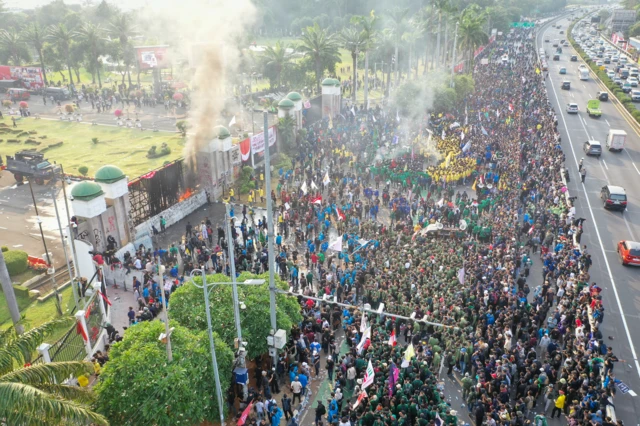 Demo hari ini: Mengapa Garuda Pancasila digunakan dalam 'peringatan darurat Indonesia' dan ...