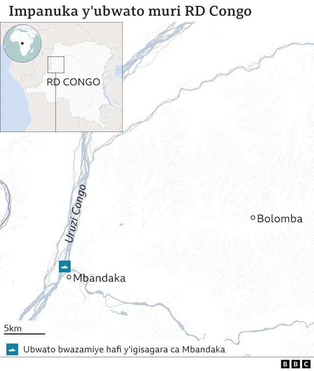 Impanuka y'ubwato muri DR Congo: Abantu nibura 40 bapfuye, naho 167 ...