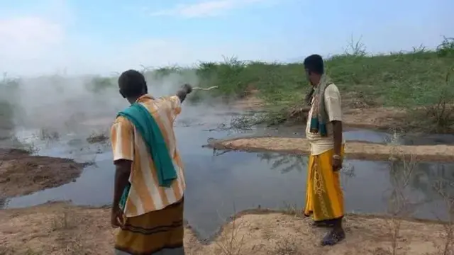 Naannoo Affaar keessatti sababa kirkira lafaa bishaan danfaan burquu ...