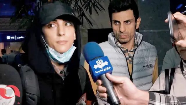 Elnaz Rekabi: Atlet panjat tebing disambut hangat masyarakat Iran ... Elnaz Rekabi: Atlet panjat tebing disambut hangat masyarakat Iran ...
