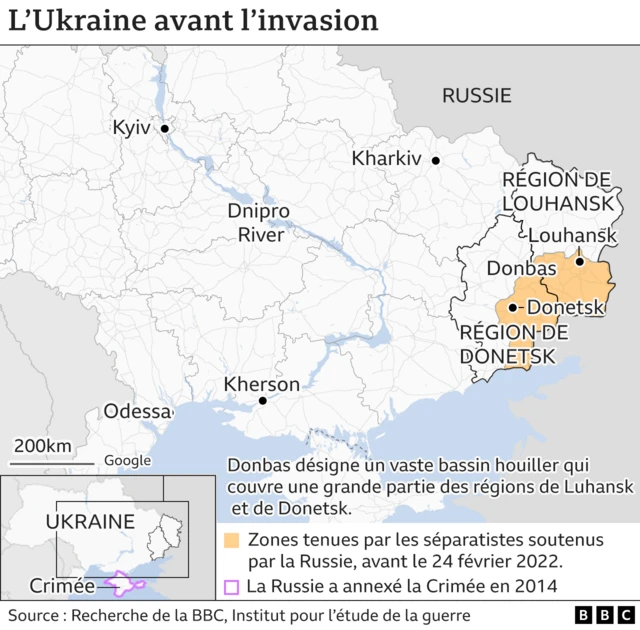 Guerre Ukraine - Russie en graphiques : Qu'est-ce qui a changé un an plus tard ? - BBC News Afrique