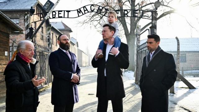Elon Musk, anti-semitizm eleştirilerinin gölgesinde Auschwitz'i ziyaret ...