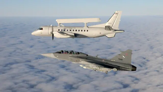 Украина получит шведские летающие радары ASC-890. Как это может ...