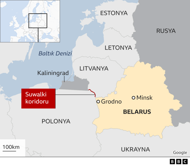 Belarus-Polonya sınırında gerilim neden artıyor? - BBC News Türkçe