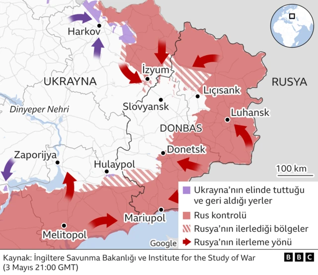 Donbas: Rusya neden Ukrayna'nın doğusunu çember altına almak istiyor ...