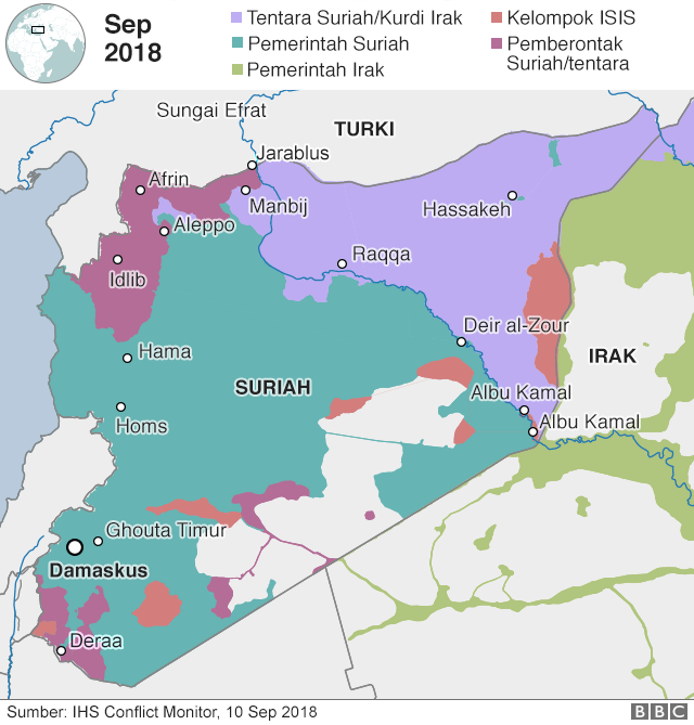 'Serangan penghabisan' koalisi pimpinan Amerika ke kawasan ISIS di ...