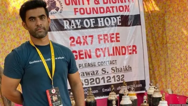 மும்பை மக்களுக்கு ஆக்சிஜன் வழங்கும் ஓர் இளைஞரின் நம்பிக்கை முயற்சி ...