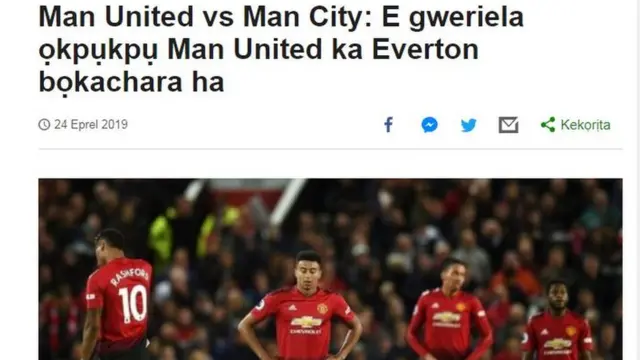 Manchester United News: 'Wheel' Ole ji buru ndị Man Utd ọdapụla daba n ...