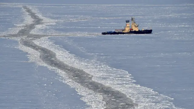 El impresionante rompehielos con el que Rusia busca dominar el Ártico ...