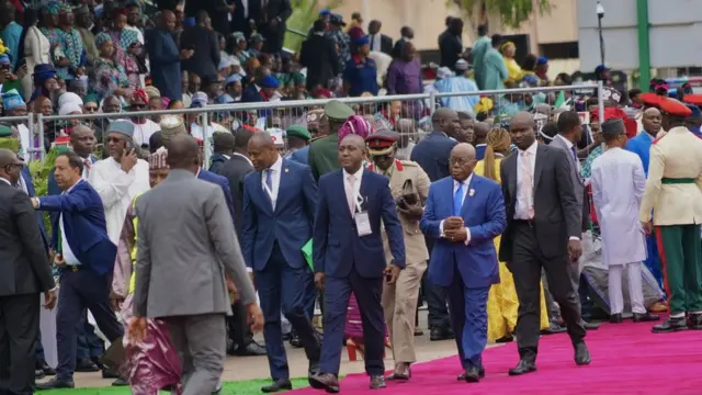 Bola Tinubu inauguration: Pictures of how Tinubu swearing in ceremony ...