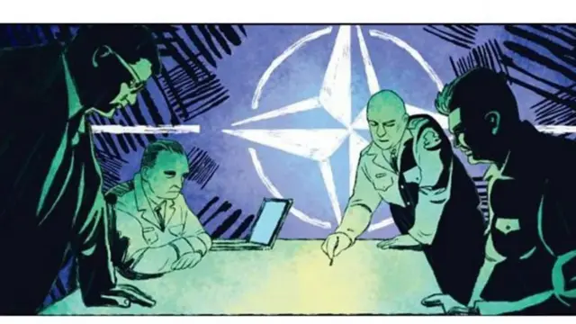 Rusija i Ukrajina: Kako Kremlj koristi stripove da bi veličao rat u Ukrajini - BBC News na srpskom