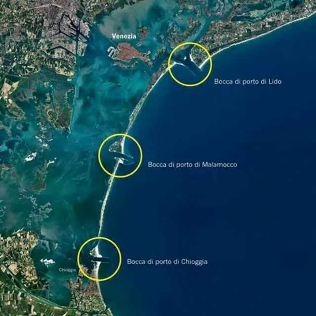 Venecia: cómo funcionan las 78 barreras móviles para proteger a la ...