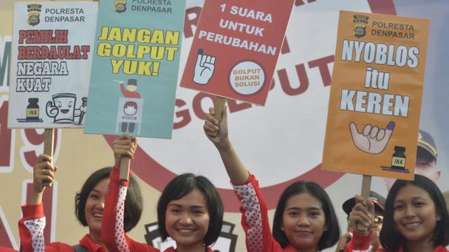 Lembaga survei: Jumlah golput di Pilpres 2019 paling rendah sejak 2004 ...