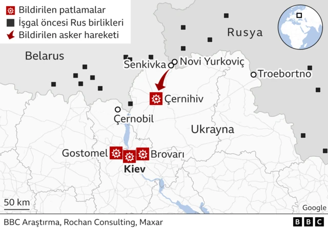 Rusya'nın Ukrayna'yı işgali: Haritalarla Rusya'nın saldırısı - BBC News ... Rusya'nın Ukrayna'yı işgali: Haritalarla Rusya'nın saldırısı - BBC News ...