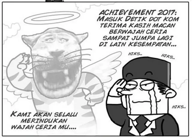 Internet menangisi 'matinya' macan lucu Cisewu - BBC News Indonesia