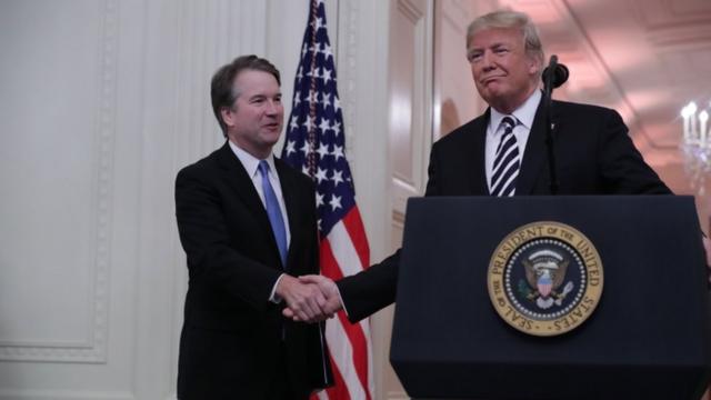 ABD'de tartışmalı Yüksek Mahkeme seçimi: Trump Kavanaugh'dan özür ...
