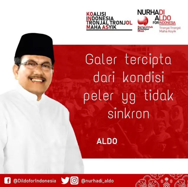 Nurhadi-Aldo: Penyegar kesumpekan Pilpres yang menormalisasi kecabulan ...