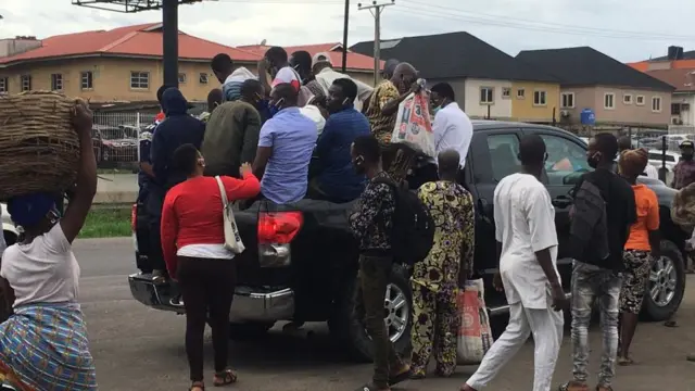Nigeria lockdown: How Lagos, Abuja dey observe relaxation of coronavirus lockdown - BBC News Pidgin