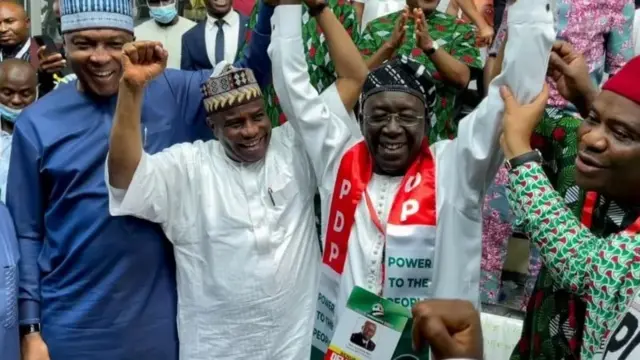 PDP presidential primary 2022 winner results: Atiku win - BBC News Pidgin