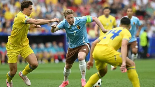 Belgium vs Ukraine: Kevin de Bruyne team and Romania, Slovakia enta ...