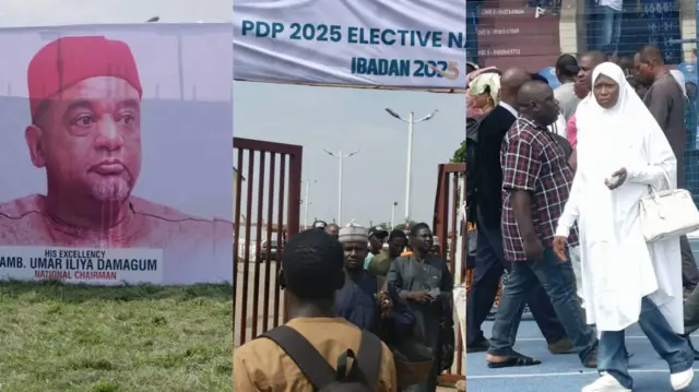 Ta ni Kabiru Tanimu Turaki tí wọ́n yàn bíi alága ẹgbẹ́ òṣèlú PDP - BBC ...