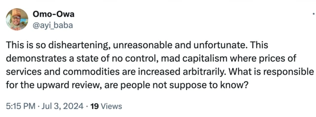 Electricity tariff increase: N16 trillion on fuel and generators, increase on electricity tariff ...