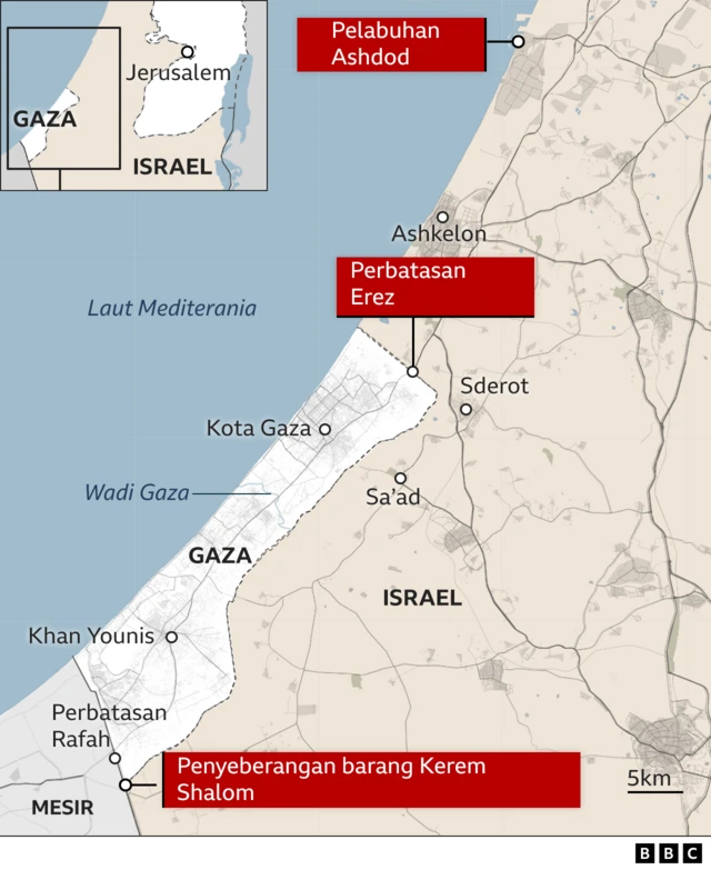 Israel-Hamas: Israel akan buka jalur pengiriman bantuan via Pelabuhan ...