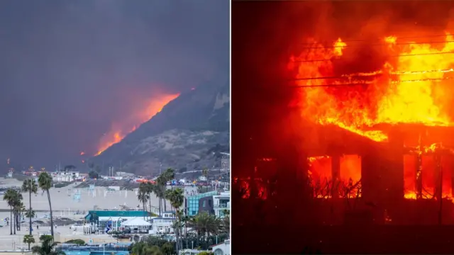 Uyu muriro w'i Los Angeles atari mu ci, wunyuwe n'iki? - BBC News Gahuza