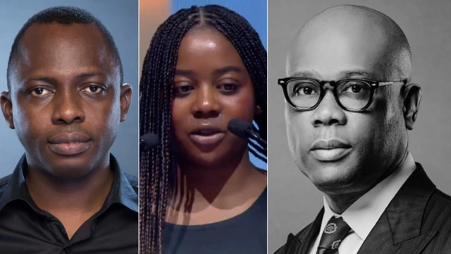 Herbert Wigwe burial: Tochi Wigwe, Sola Faleye, Sanusi Lamido mourn ...