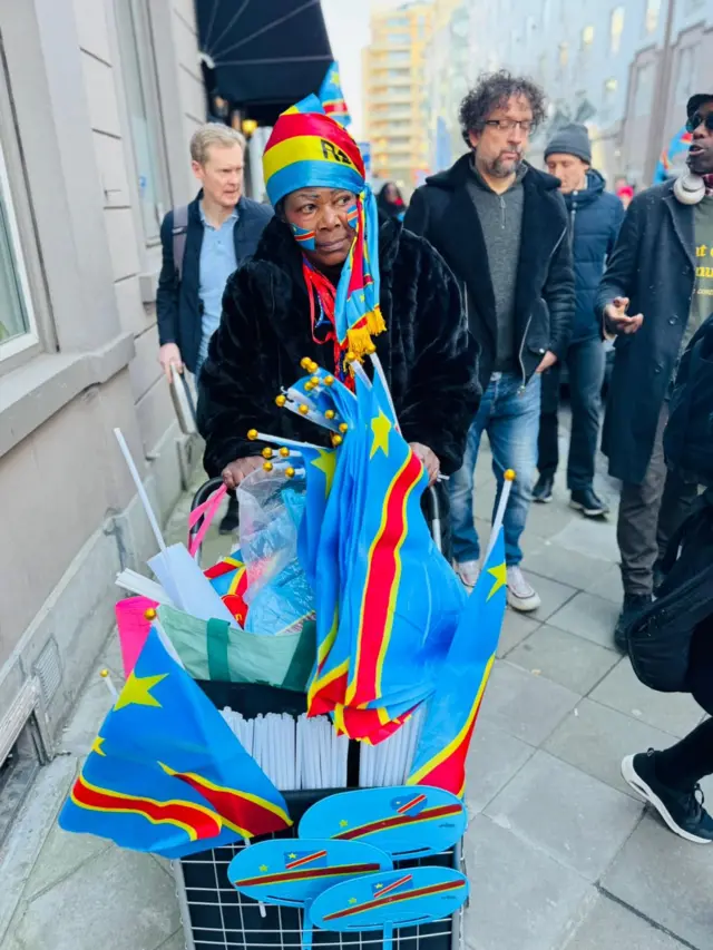 Mu myiyerekano ikomeye yabereye muri Belgium, Abanyecongo basaba ...