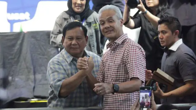 Prabowo: AHY dan SBY dukung Prabowo dan bergabung Koalisi Indonesia Maju - BBC News Indonesia