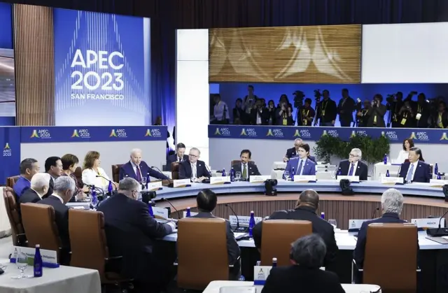 APEC 정상회의 폐막…'골든게이트' 공동선언 채택 - BBC News 코리아