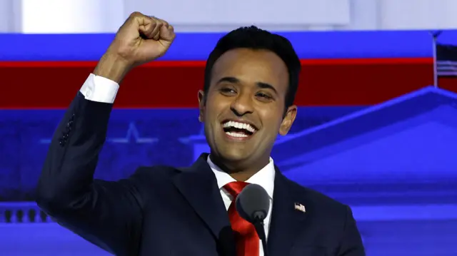 Vivek Ramaswamy, el joven multimillonario de origen indio que busca dar la sorpresa en la ...