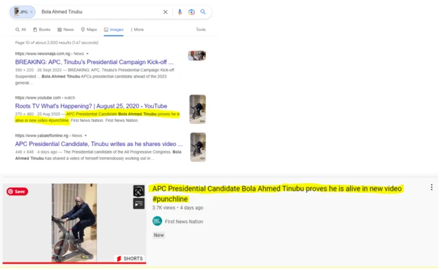 Bola Tinubu: Video wey Nigerian presidential candidate post for Twitter na old video? - BBC News ...