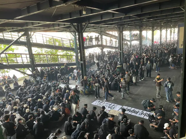 Demo hari ini: Mengapa Garuda Pancasila digunakan dalam 'peringatan ...