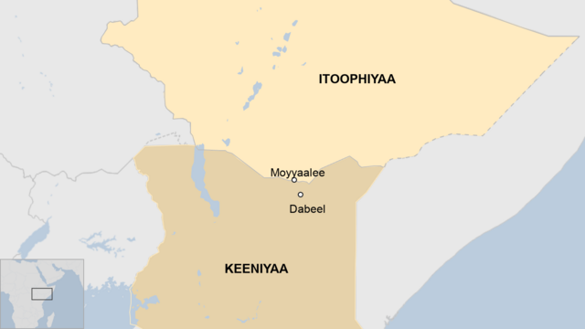 Daangaa Keeniyaa-Itoophiyaarra bakka albuuda baasanitti lubbuun darbuu ...
