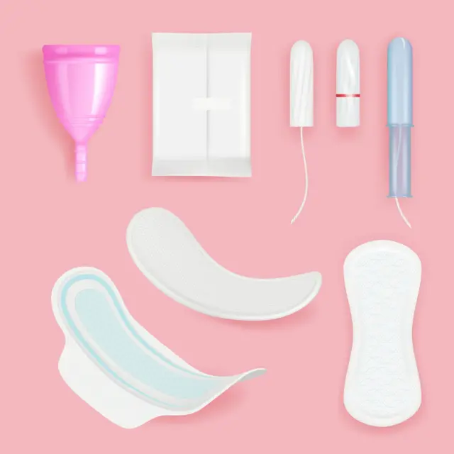 Menstrual cup, reusable pad and oda period products you fit use asides ...