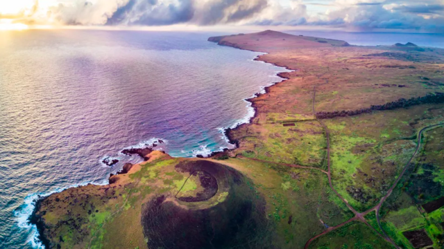 Cerita Moai, patung raksasa "berjalan" di Pulau Paskah yang dibangun ...
